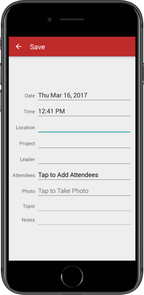 Safety Meeting App Features - Incident Reports - Safety Checklists