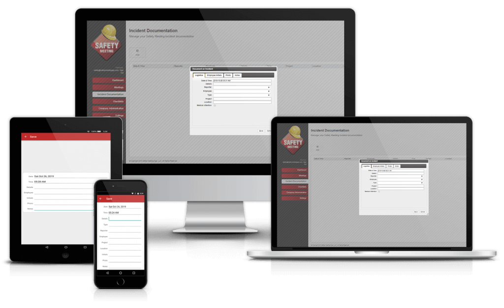 Incident Documentation App - Incident Reports - Document Accidents